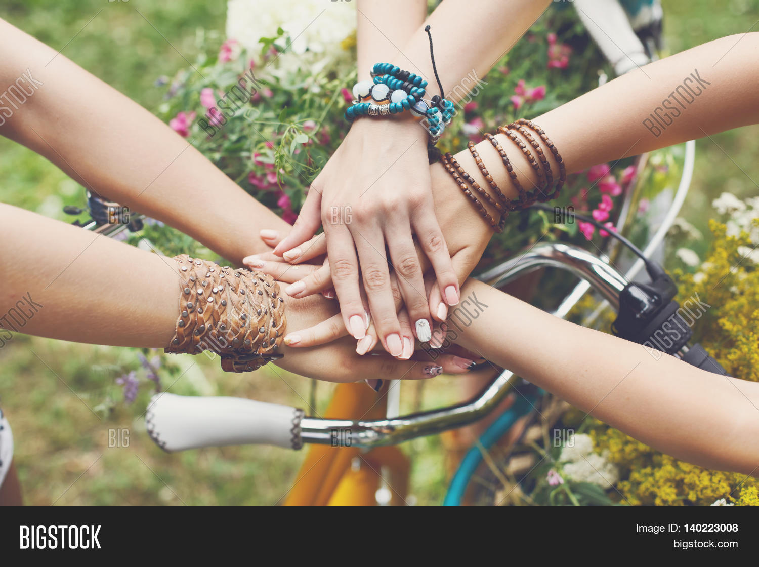 United Hands Young Image & Photo (Free Trial) | Bigstock