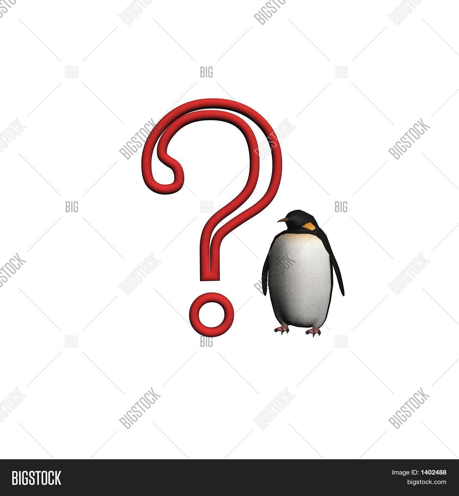 Penguin Question Image & Photo (Free Trial) | Bigstock