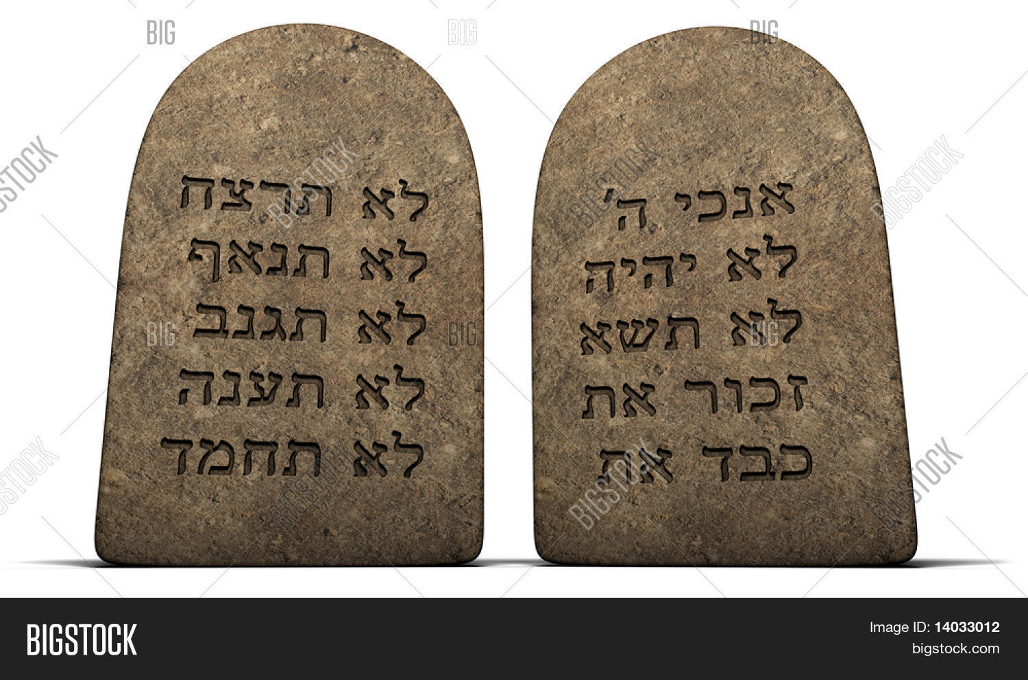 Ten Commandments On Image & Photo (Free Trial) | Bigstock