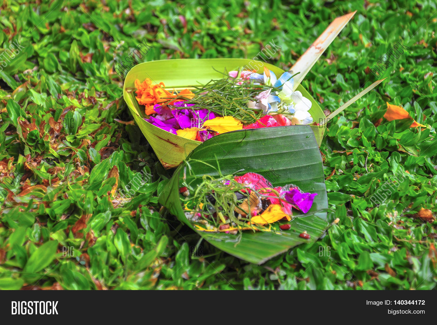 Canang Sari One Daily Image & Photo (Free Trial) | Bigstock