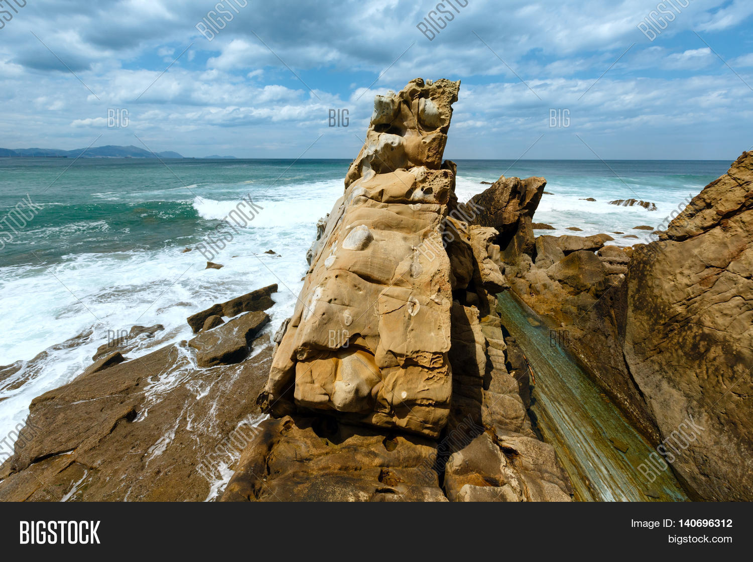 Beach Azkorri Image & Photo (Free Trial) | Bigstock