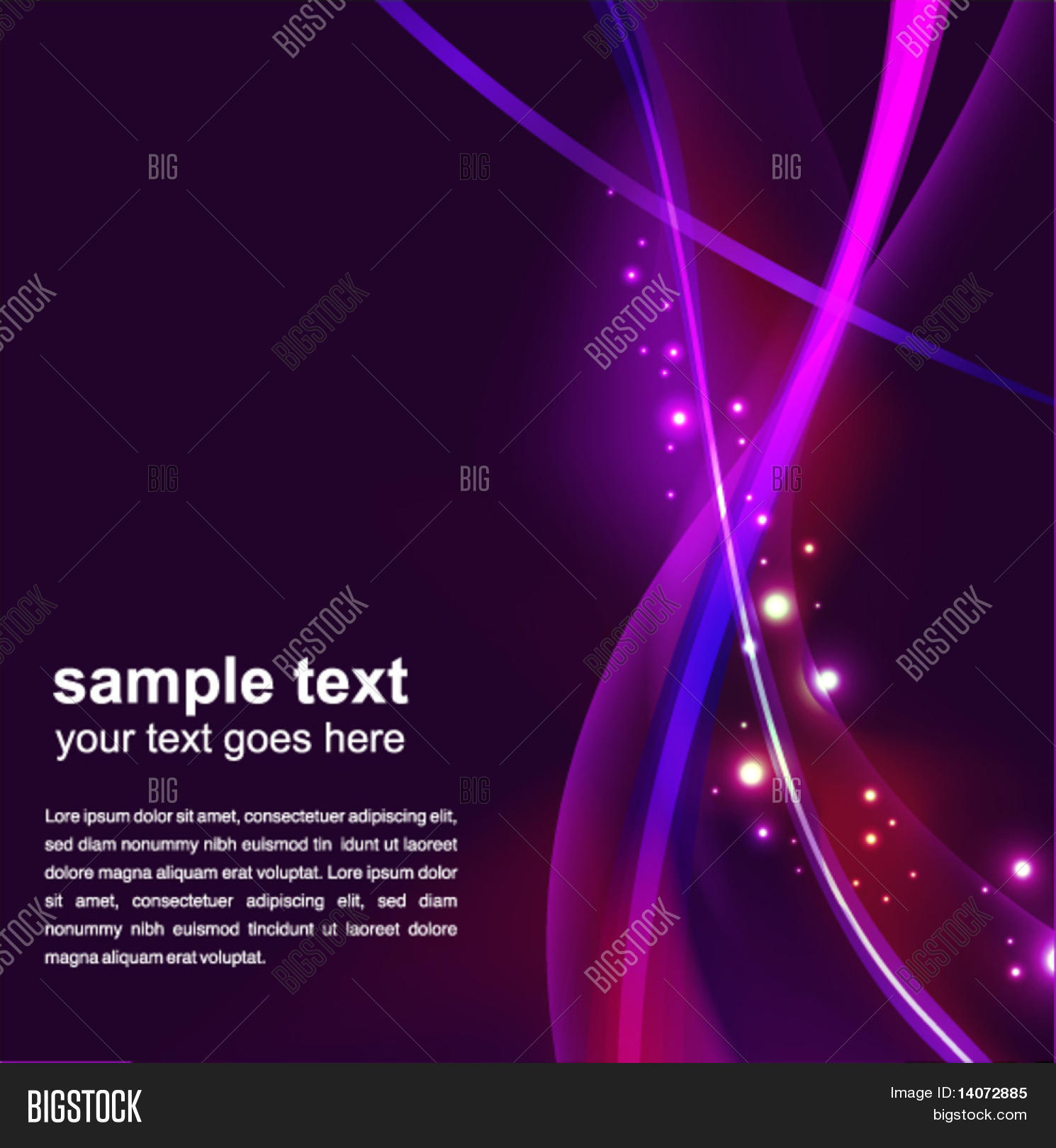 Abstract Glowing Vector And Photo Free Trial Bigstock