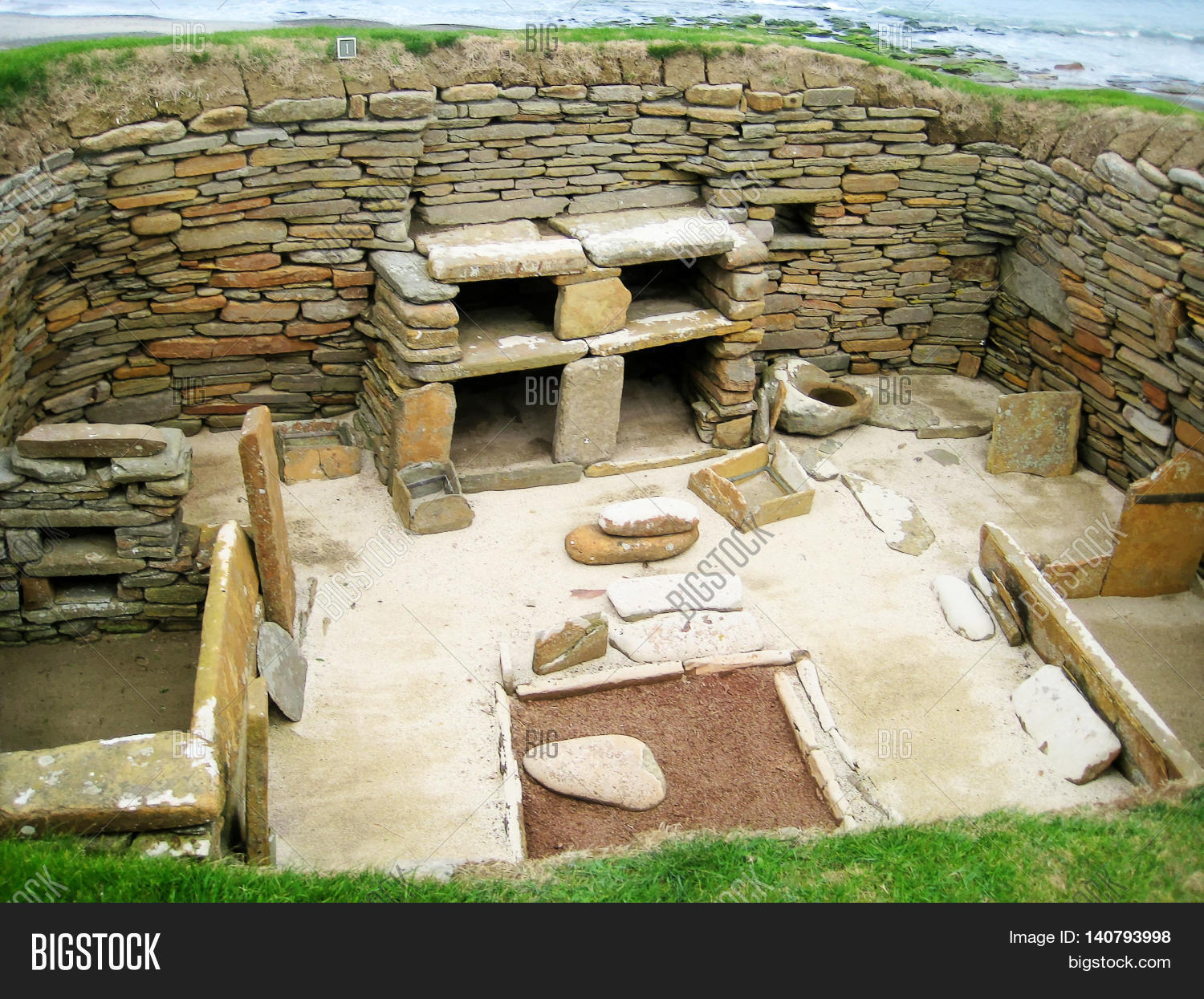 Neolithic House Skara Image & Photo (Free Trial) | Bigstock