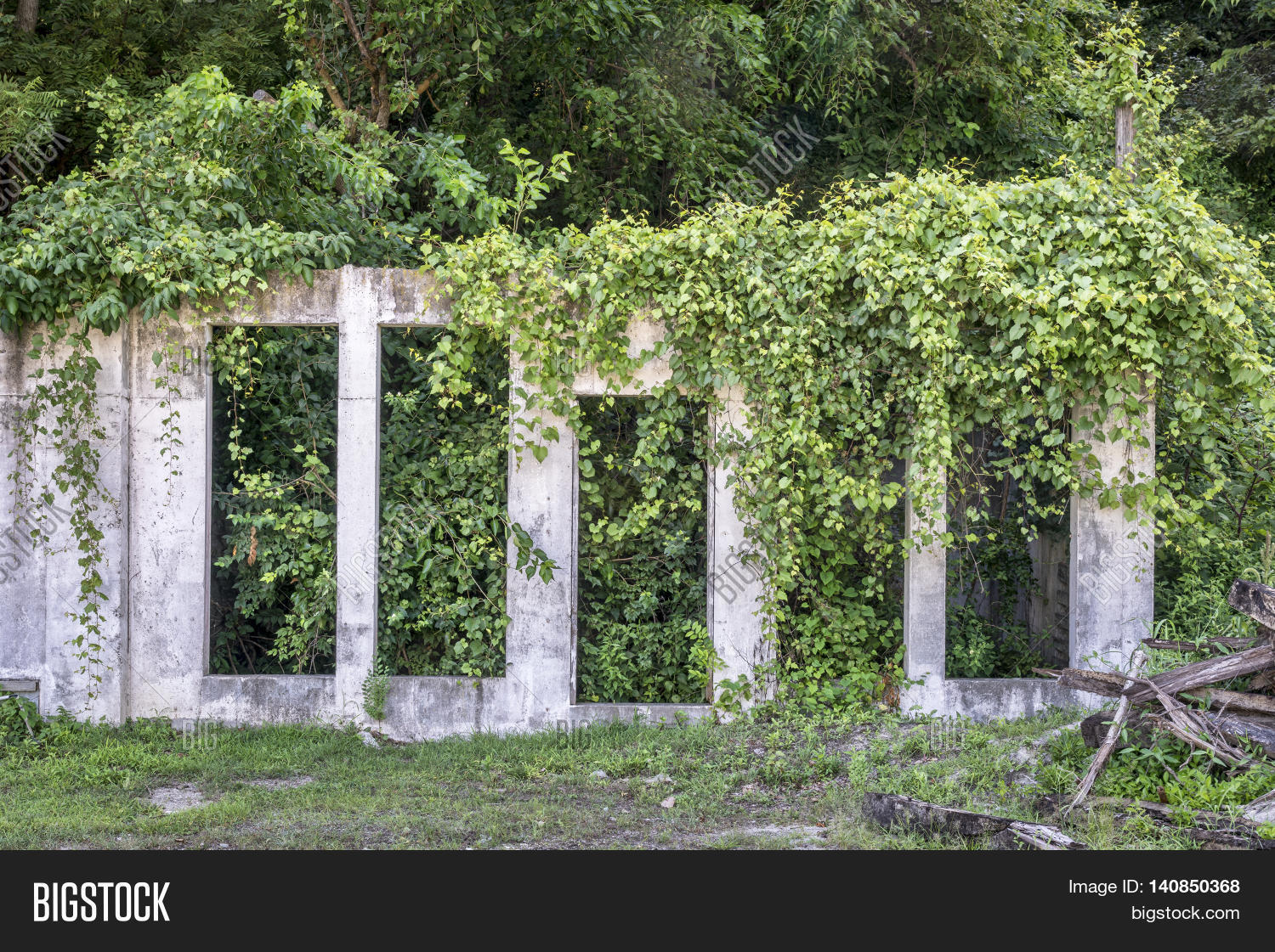 Ruins Concrete Image & Photo (Free Trial) | Bigstock
