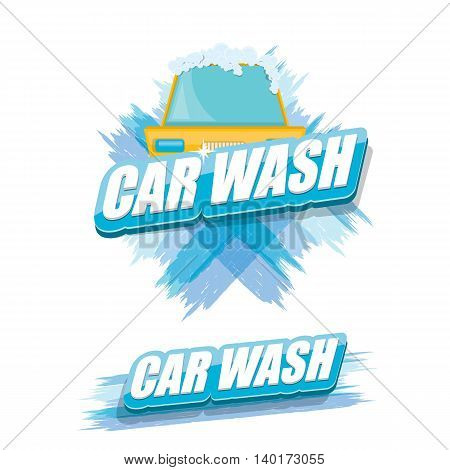 Vector Car Wash Icons Vector & Photo (Free Trial) | Bigstock