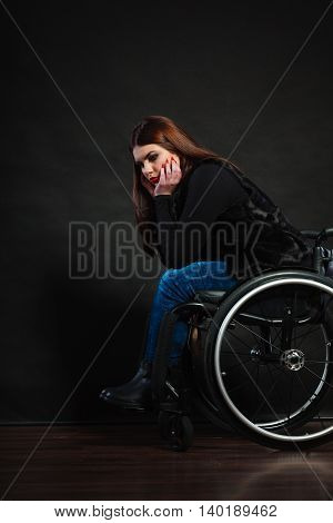 Disability Sadness Image & Photo (Free Trial) | Bigstock