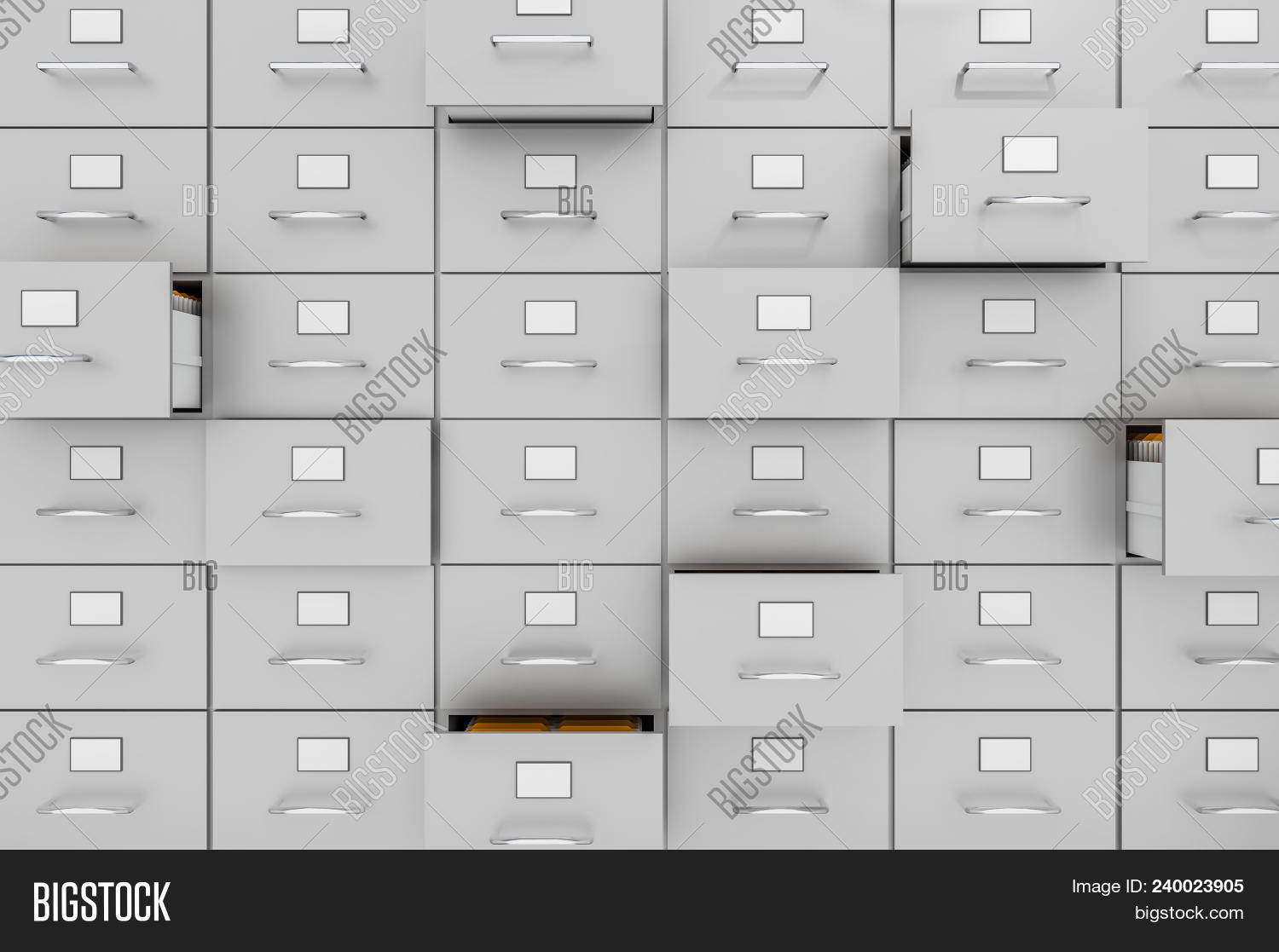 Filing Cabinets Open Image & Photo (Free Trial) | Bigstock