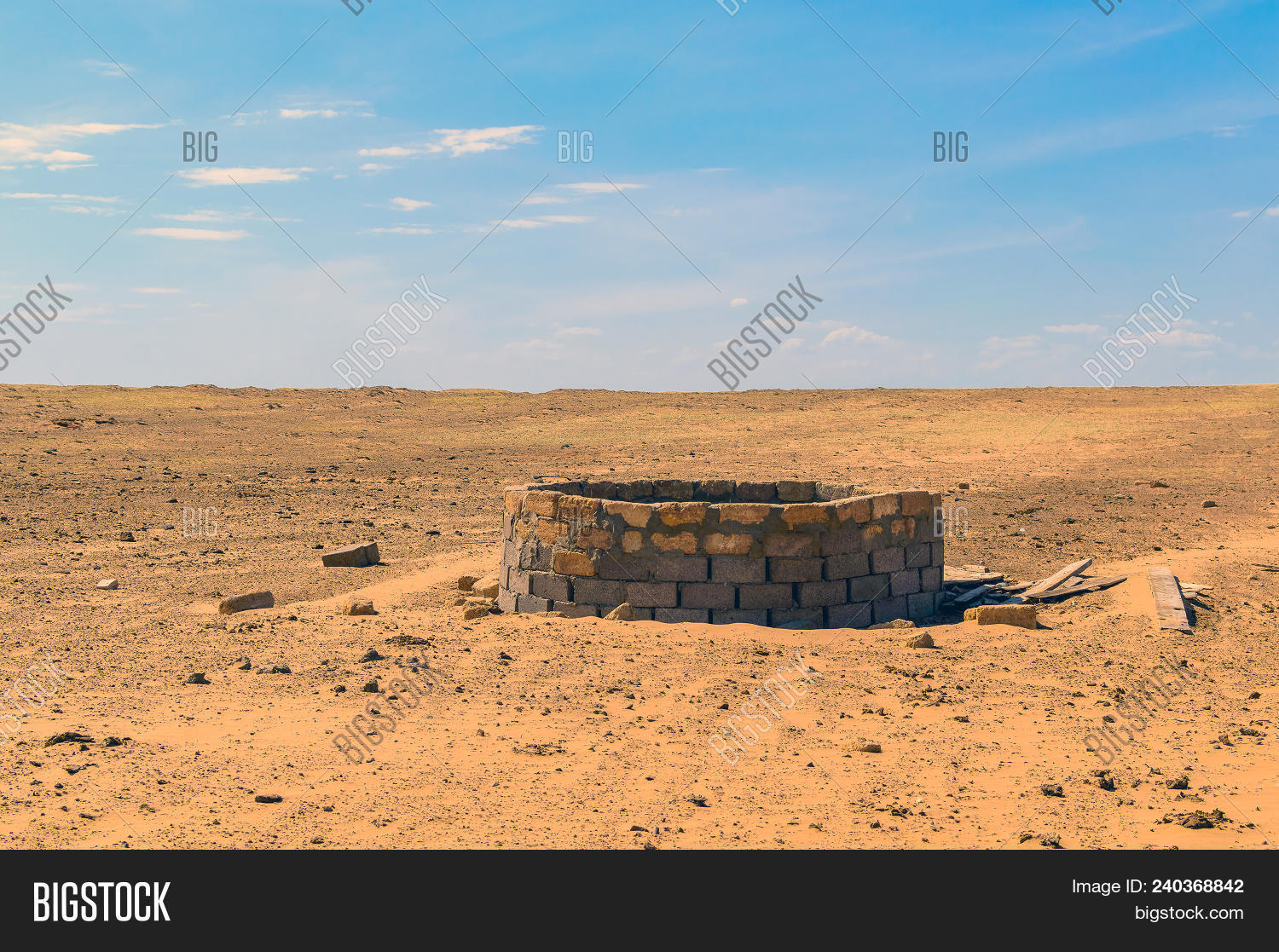 Old Well Semi-desert. Image & Photo (Free Trial) | Bigstock