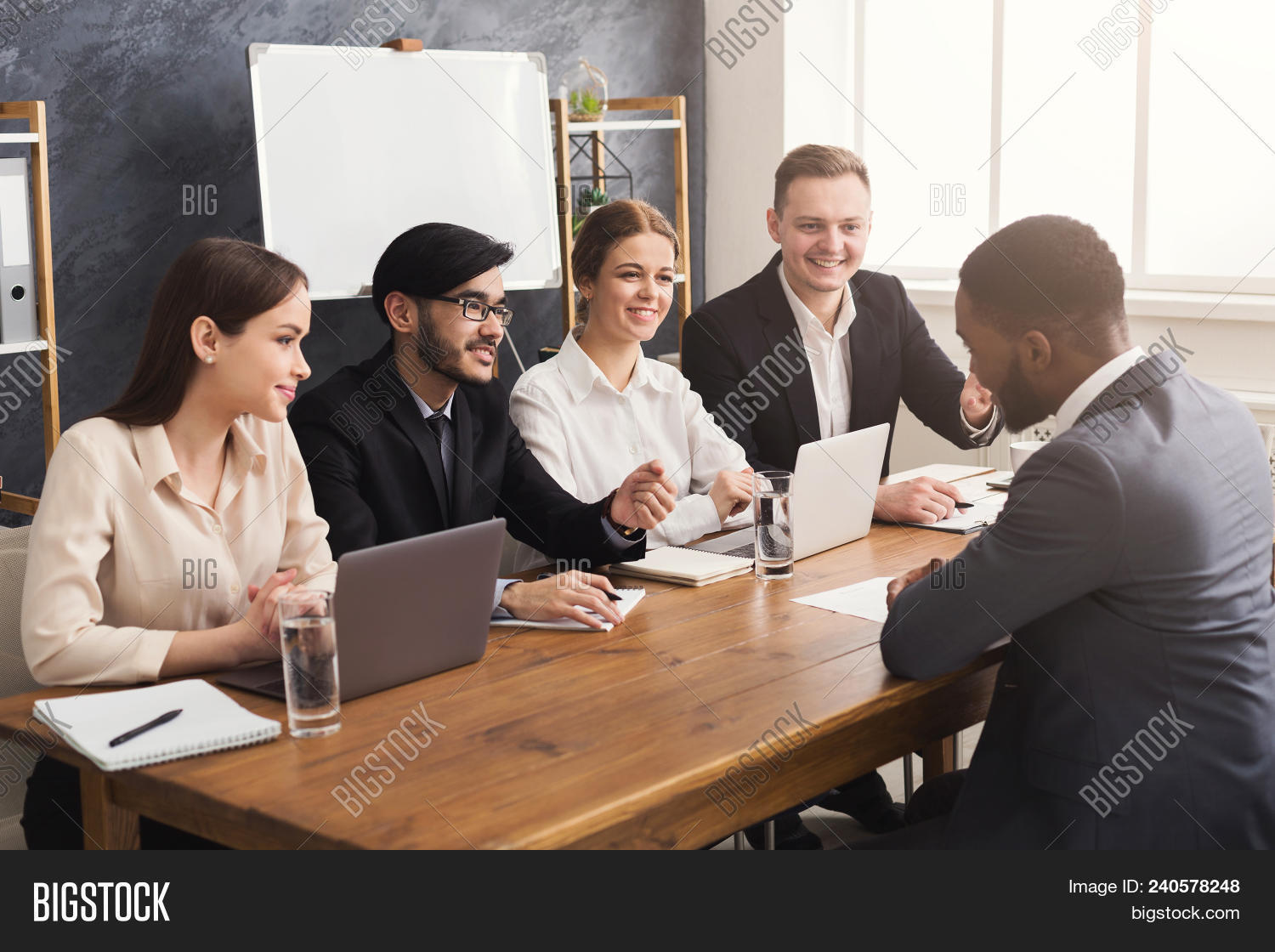 Business Team Talking Image & Photo (Free Trial) | Bigstock