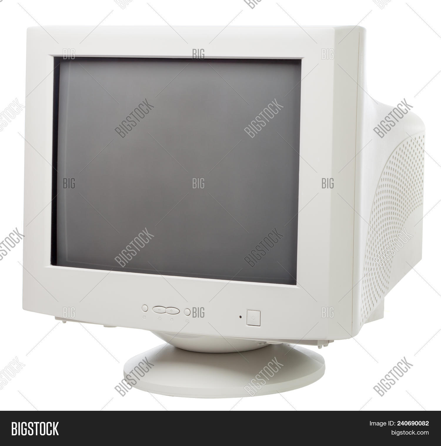 Vintage CRT Computer Image & Photo (Free Trial) | Bigstock