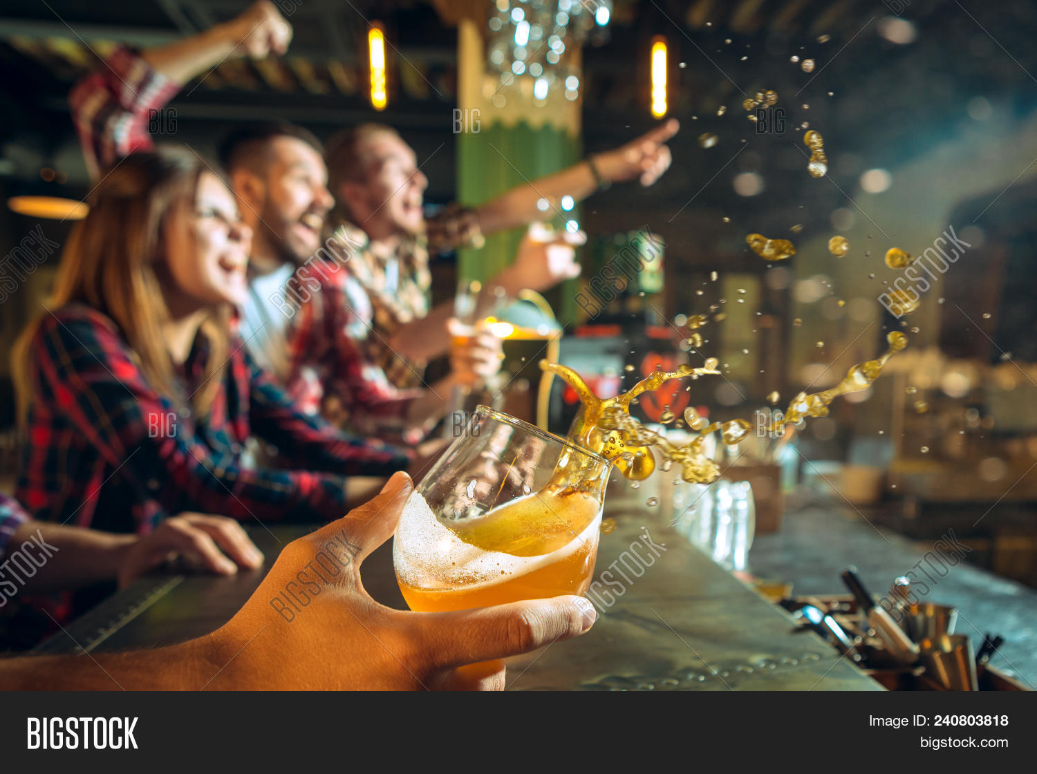 Splashing Beer Image & Photo (Free Trial) | Bigstock