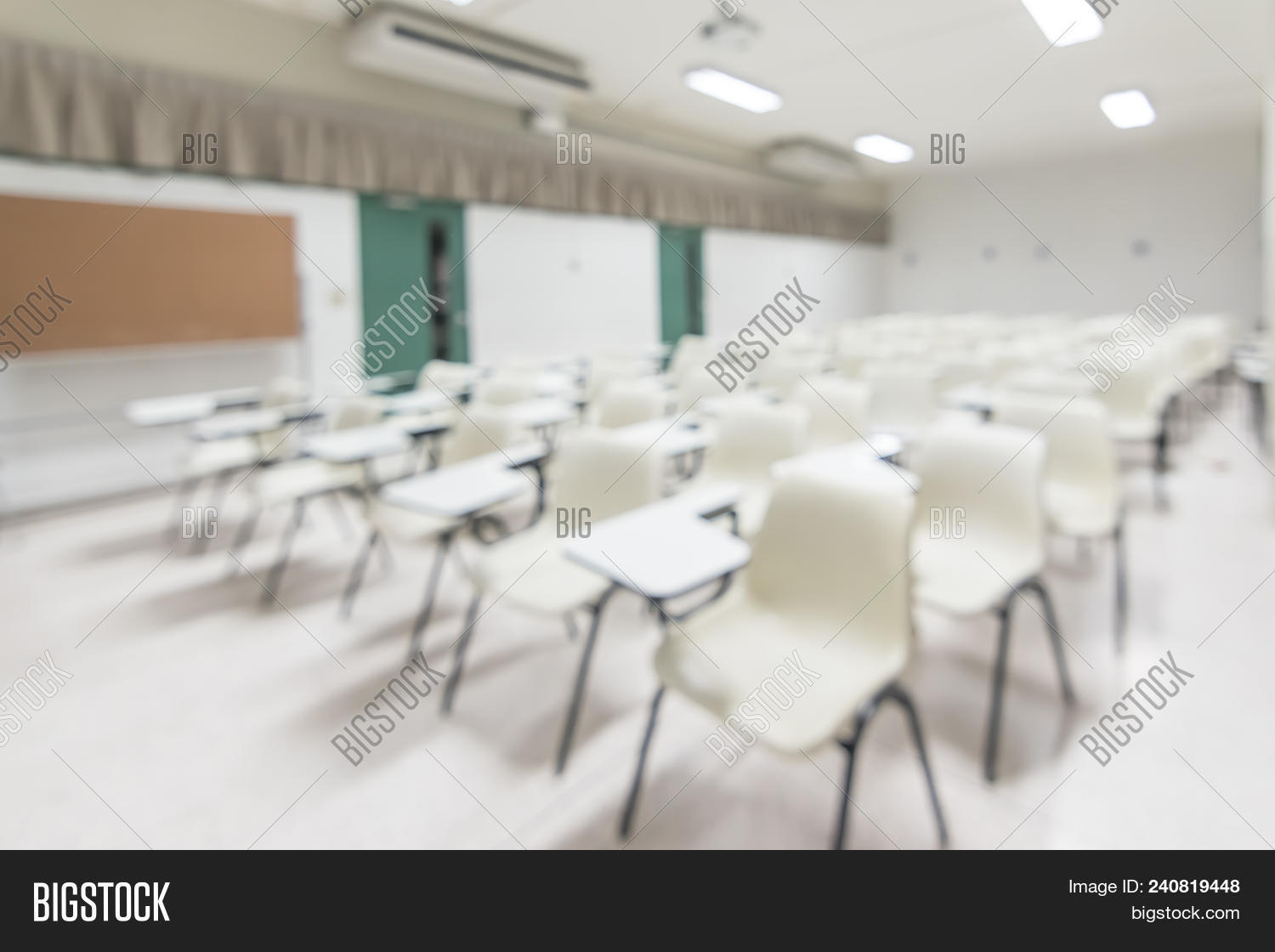 Blur Classroom Image & Photo (Free Trial) | Bigstock