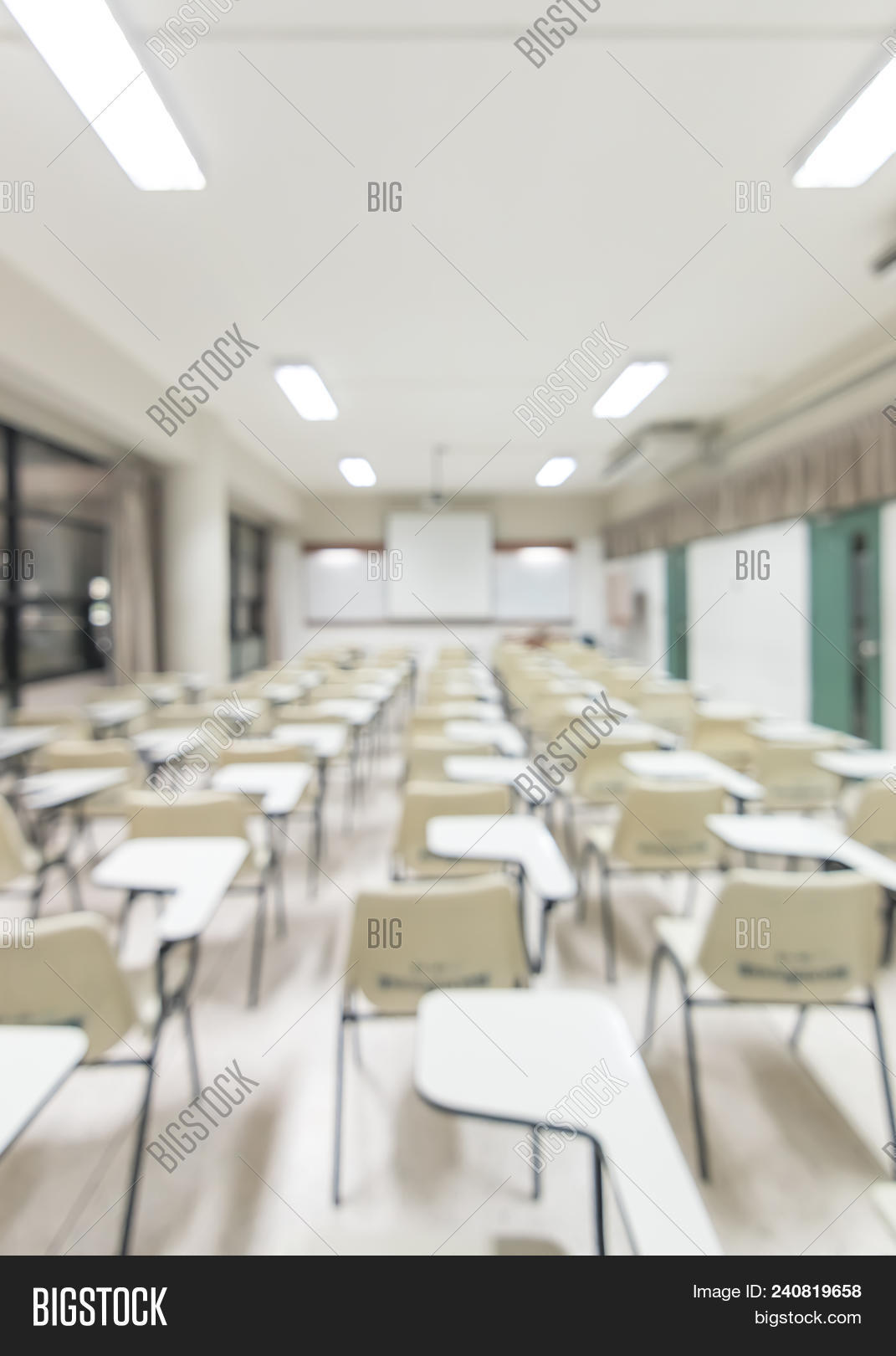 Blur Classroom Image & Photo (Free Trial) | Bigstock
