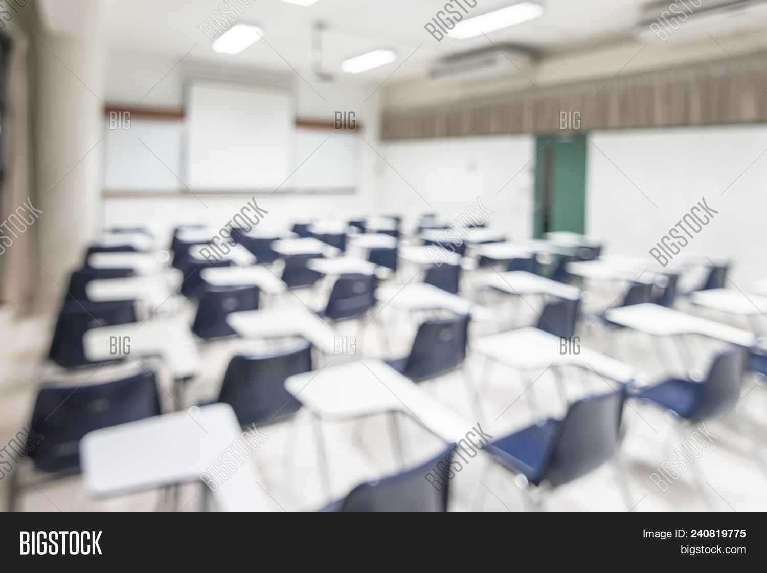 Blur Classroom Image & Photo (Free Trial) | Bigstock