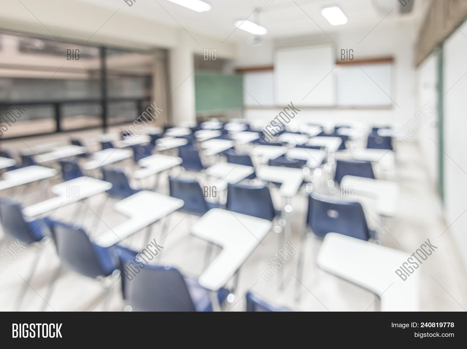 Blur Classroom Image & Photo (Free Trial) | Bigstock