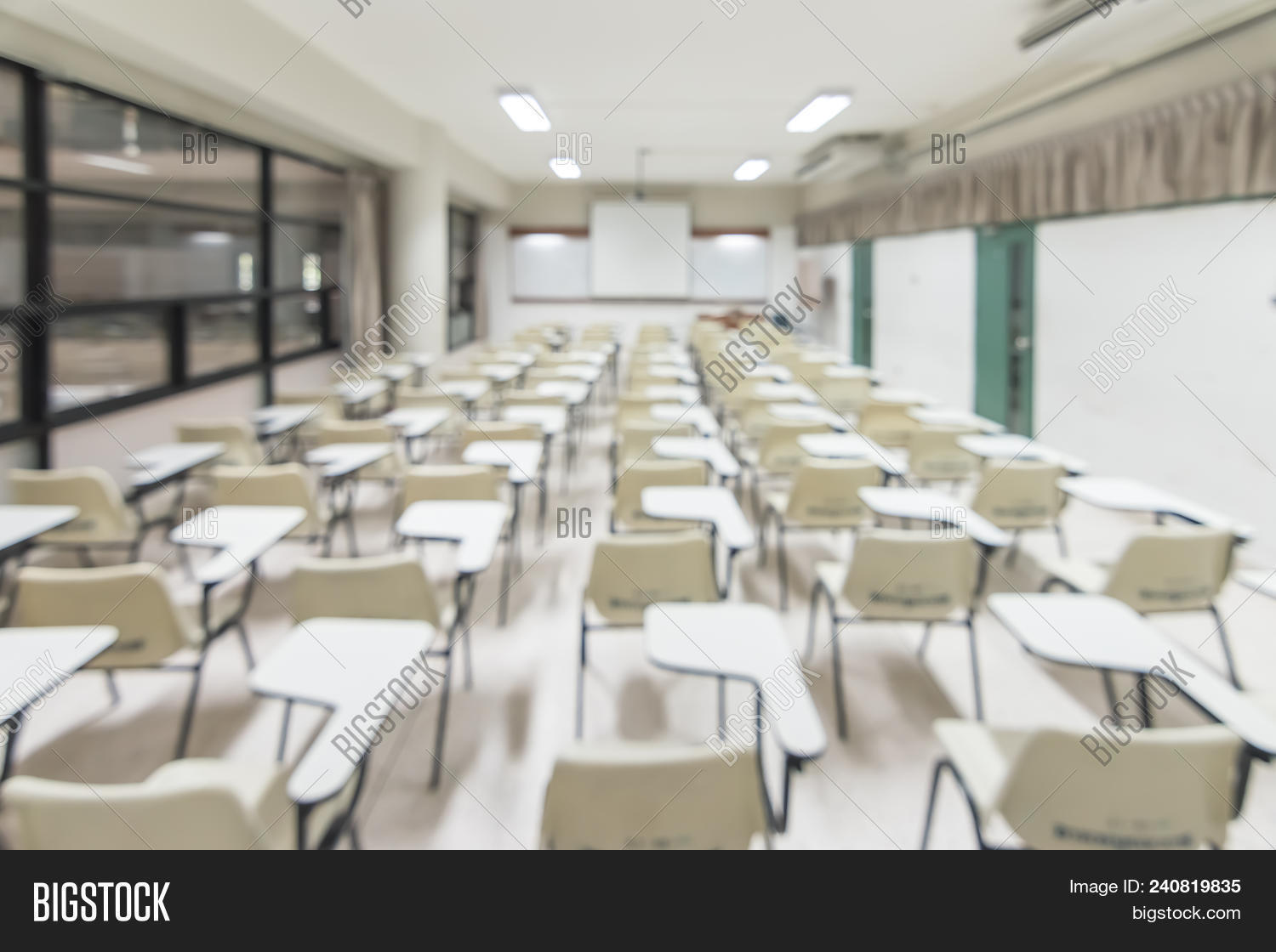 Blur Classroom Image & Photo (Free Trial) | Bigstock