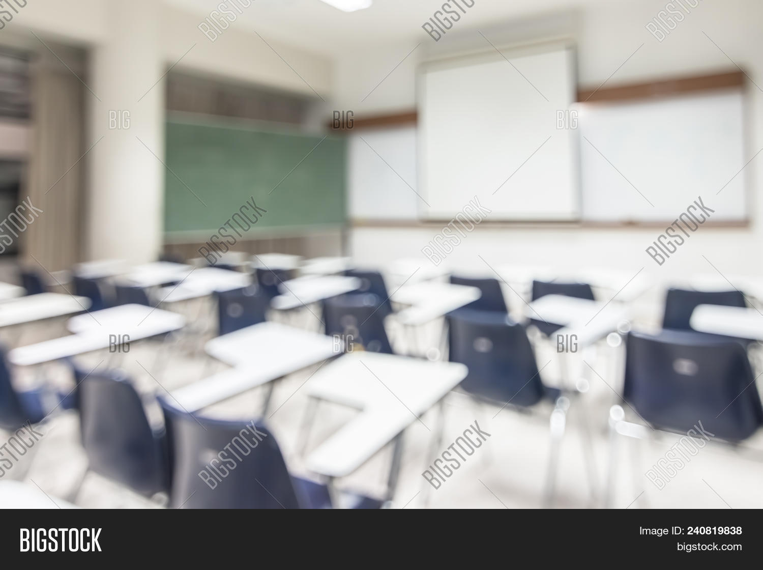 Blur Classroom Image & Photo (Free Trial) | Bigstock