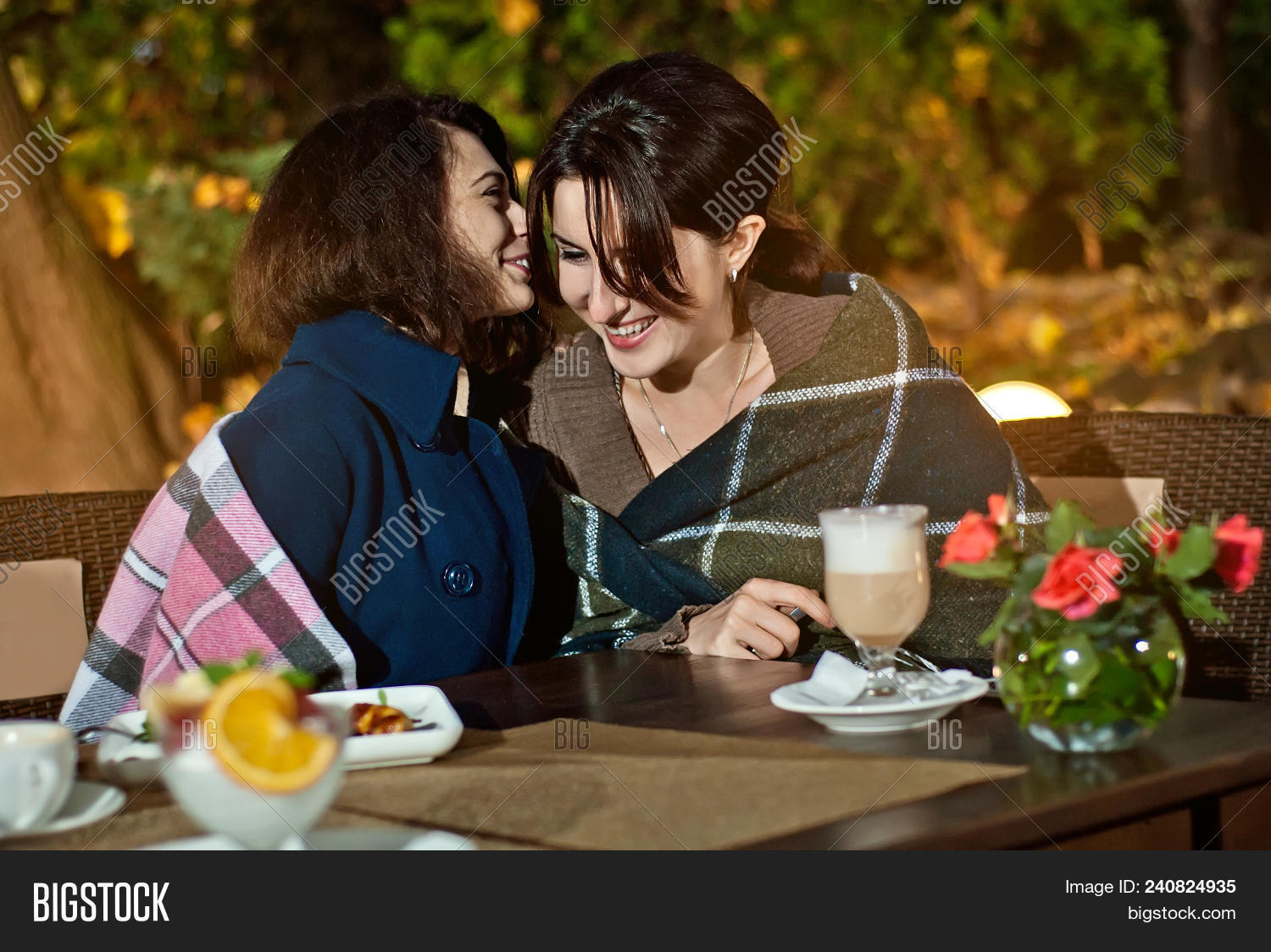 Girls Dine Cafe Image & Photo (Free Trial) | Bigstock