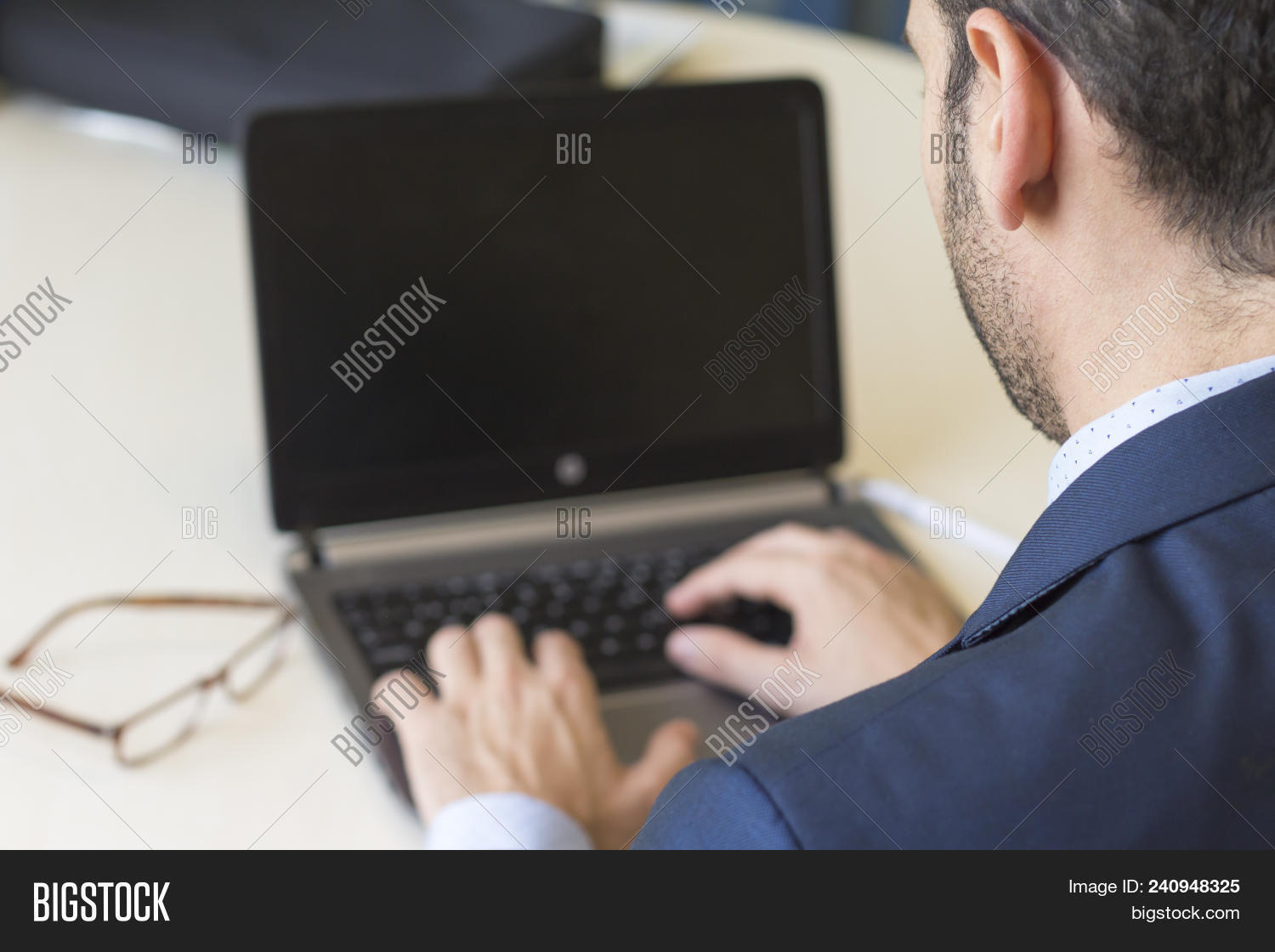 Office Work On Labtop Image & Photo (Free Trial) | Bigstock