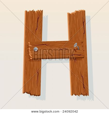 Letter H Vector Vector & Photo (Free Trial) | Bigstock