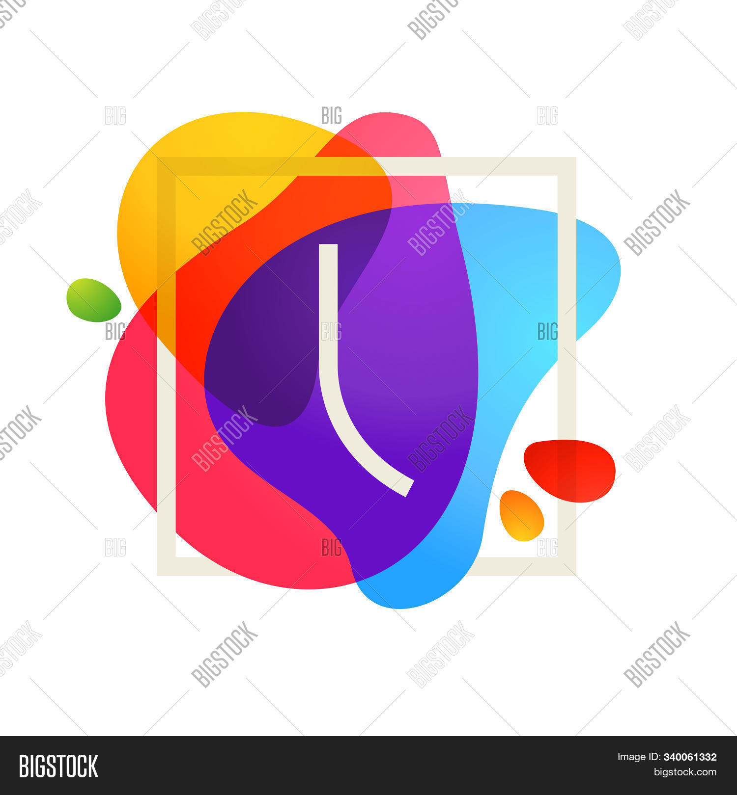 Letter Logo Square Vector & Photo (Free Trial) | Bigstock