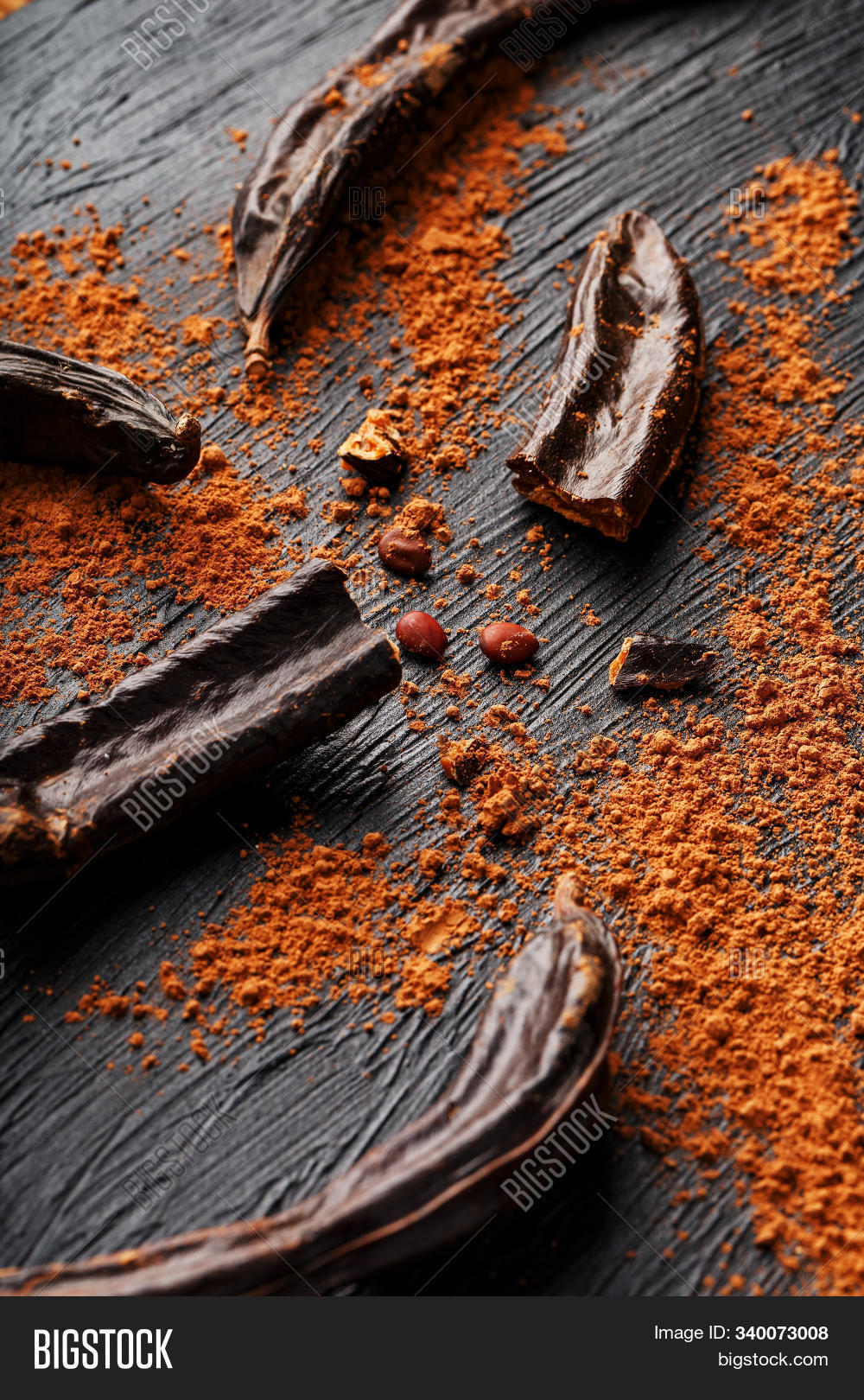 Carob Carob Fruit Image & Photo (Free Trial) | Bigstock