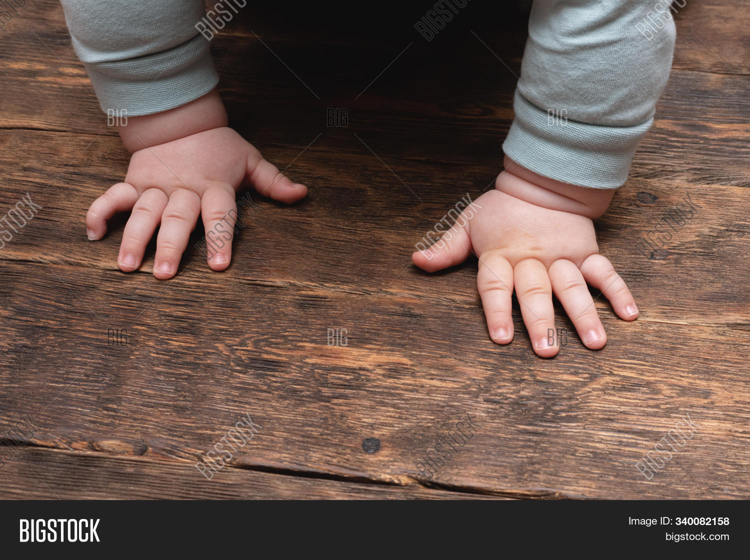 Hands Boy Who Crawls Image & Photo (Free Trial) | Bigstock