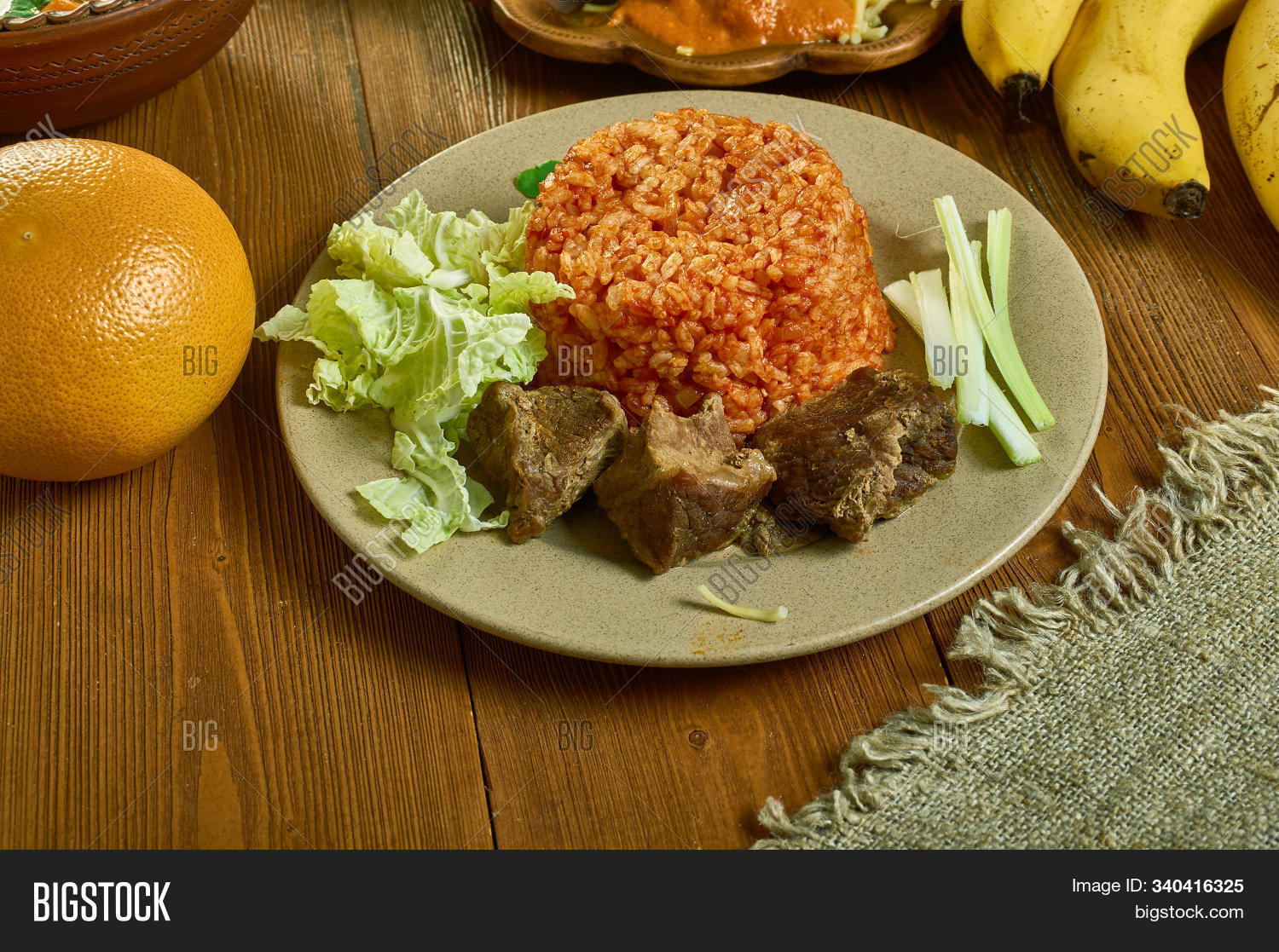 Ghanaian Jollof Rice Image & Photo (Free Trial) | Bigstock