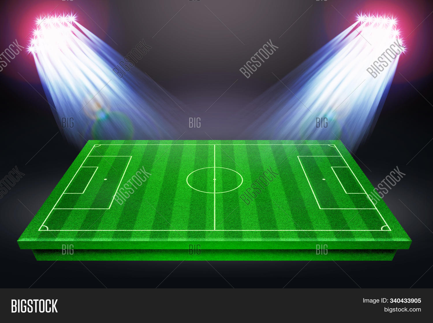 Football Stadium White Image & Photo (Free Trial) | Bigstock
