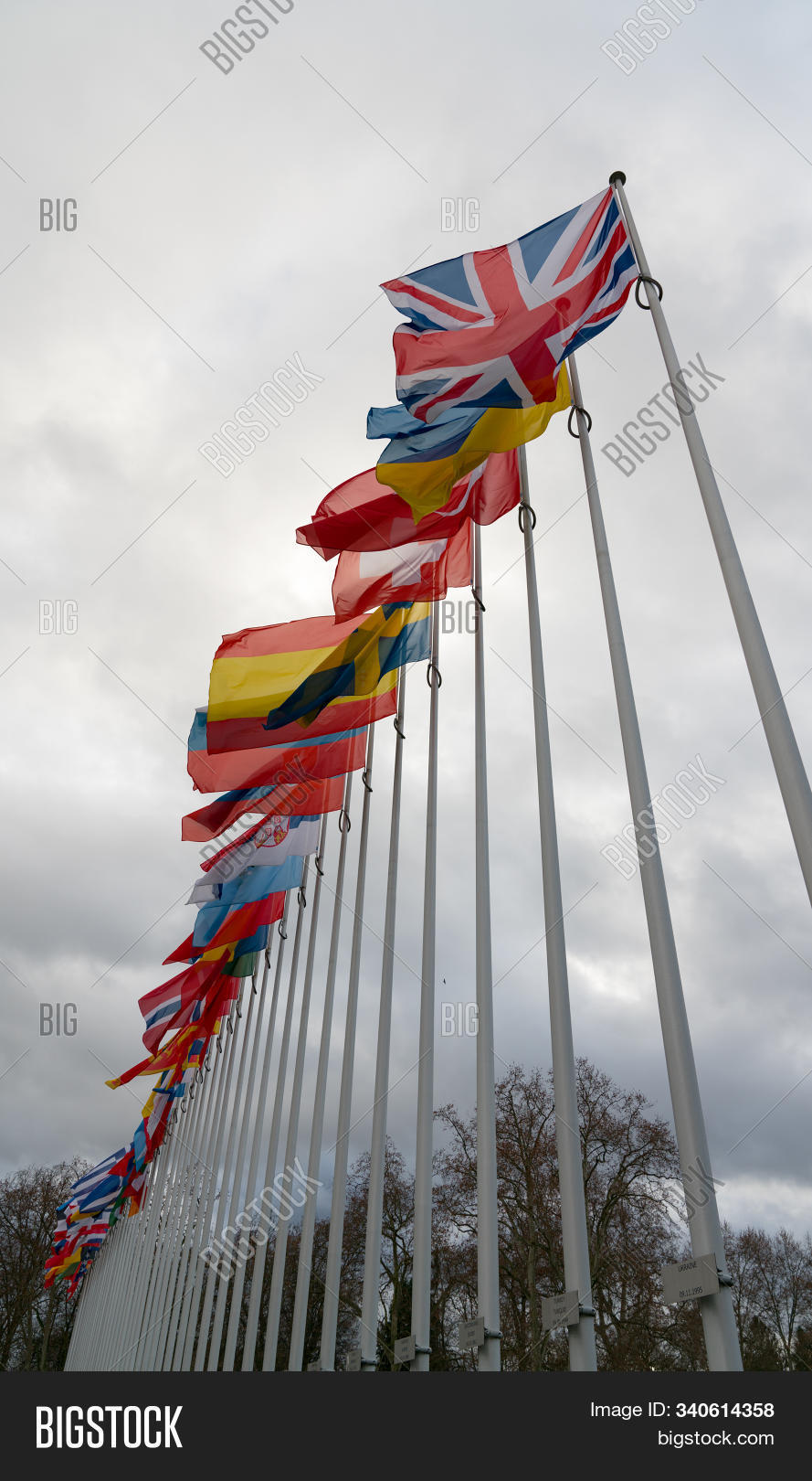 Vertical View Flags Image & Photo (Free Trial) | Bigstock