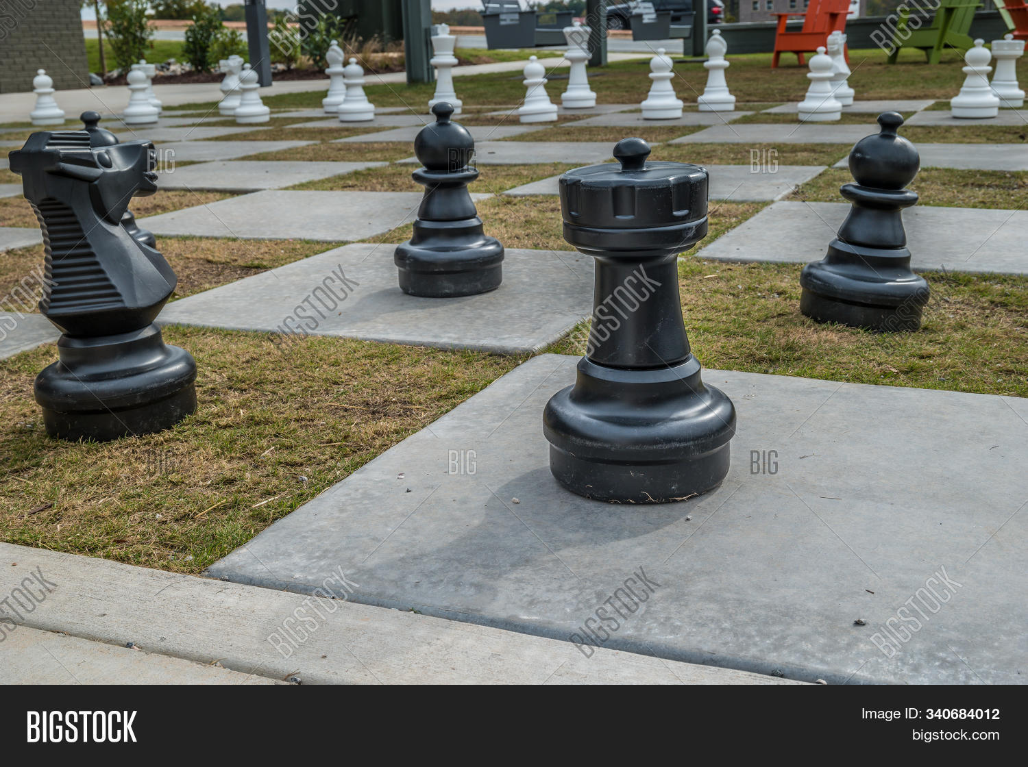 Outdoor Giant Chess Image & Photo (Free Trial) | Bigstock