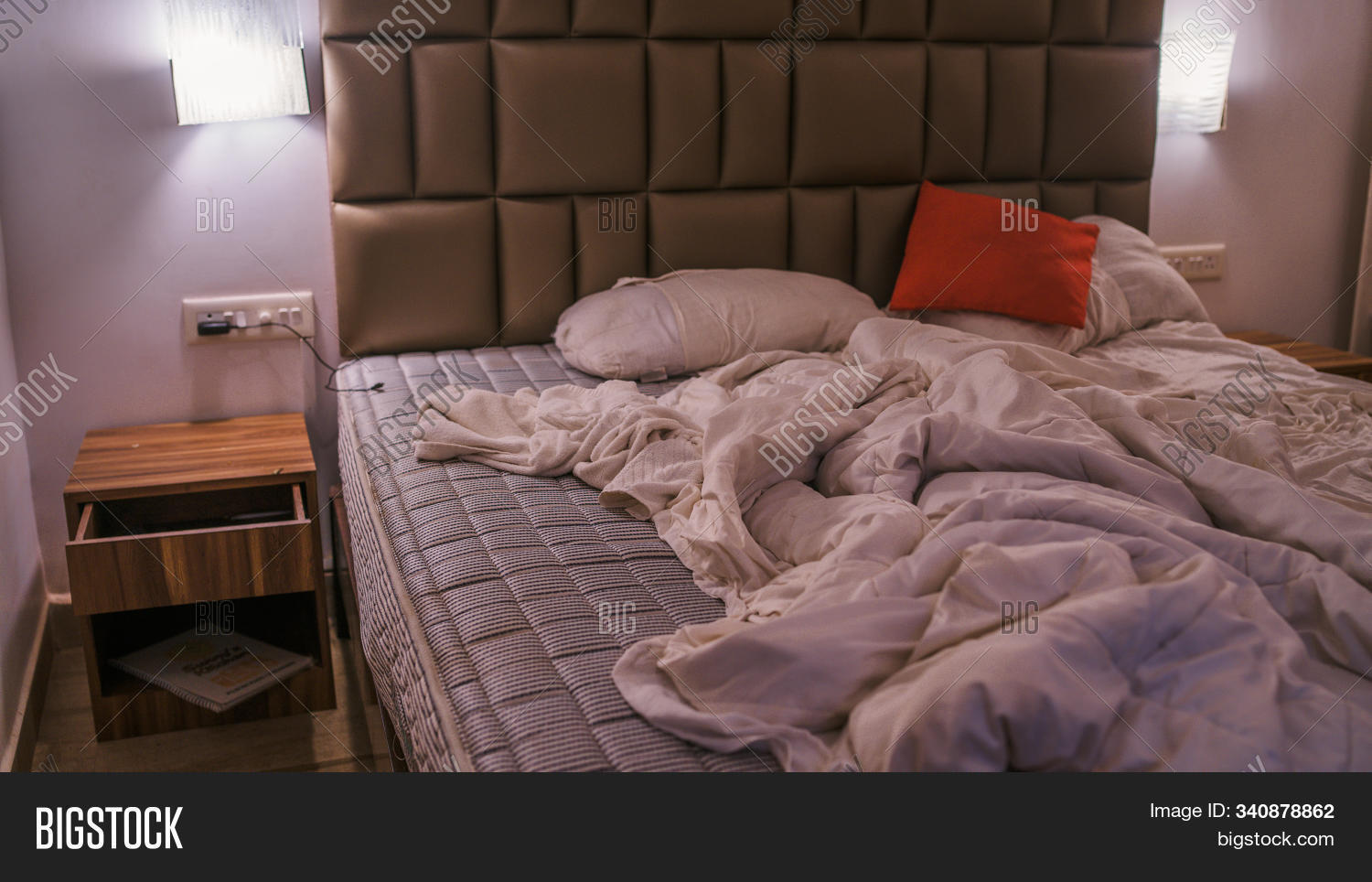 Messy Beds On The Floor