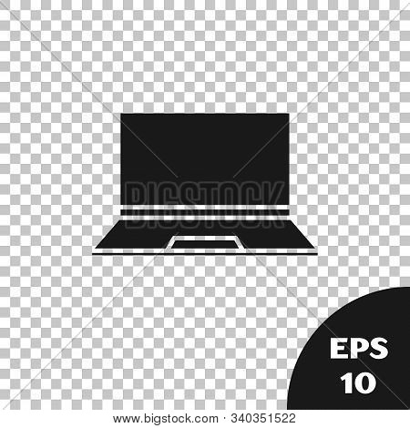 Black Laptop Icon Vector & Photo (Free Trial) | Bigstock
