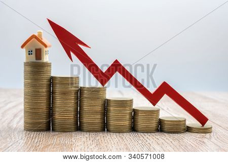 Coin Ladder Placed Low Image & Photo (Free Trial) | Bigstock