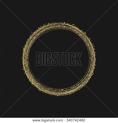 Golden Magic Circle Vector & Photo (Free Trial) | Bigstock