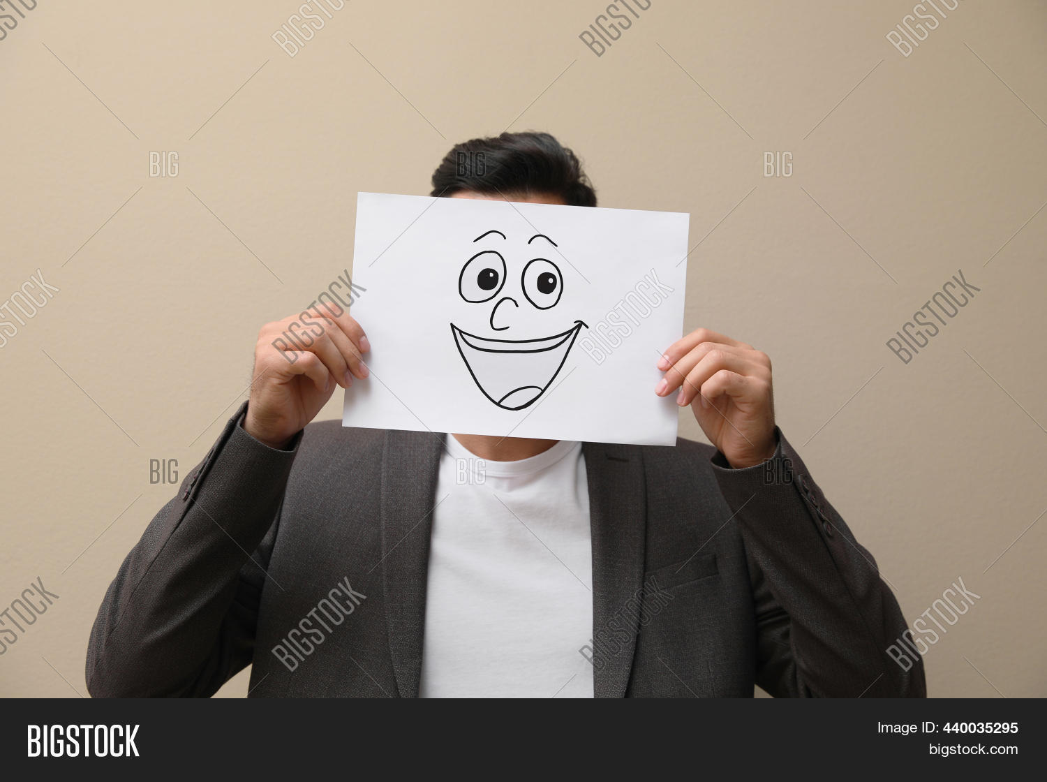 Man Hiding Emotions Image & Photo (Free Trial) | Bigstock