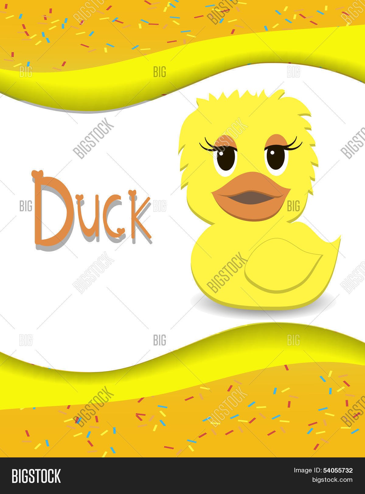 Animal Alphabet Duck Vector & Photo (Free Trial) | Bigstock