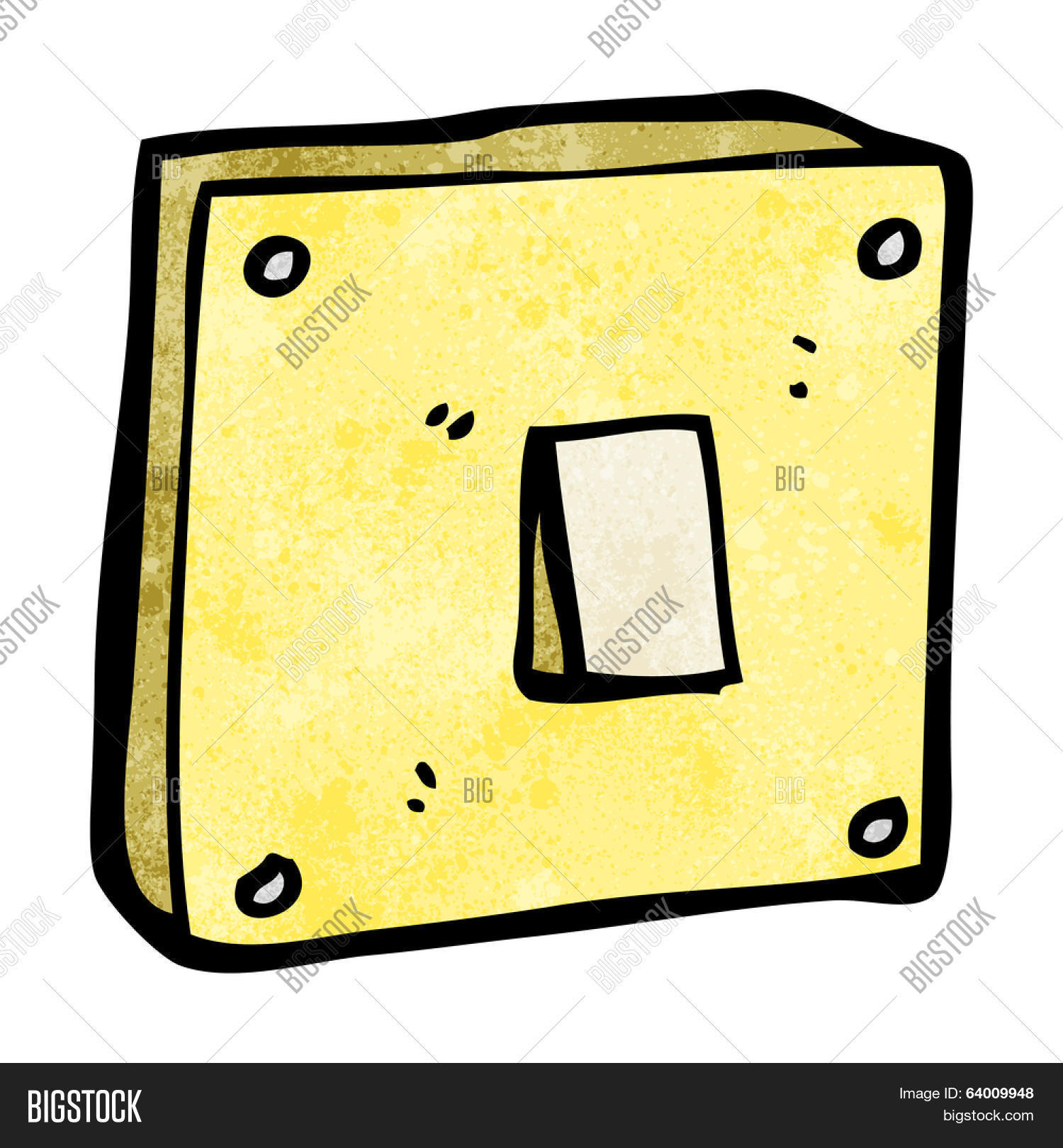 Cartoon Light Switch Vector & Photo (Free Trial) | Bigstock
