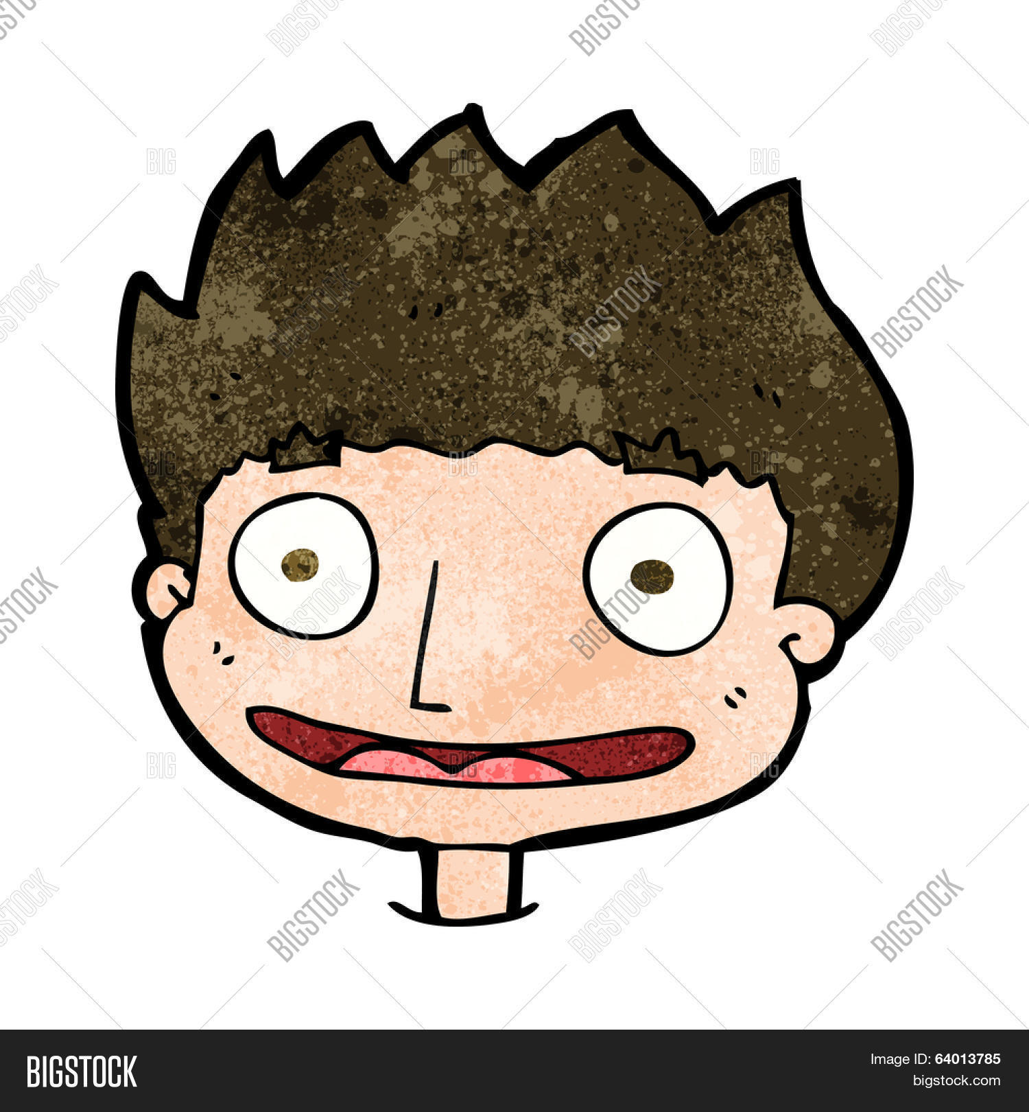 Cartoon Happy Boy Vector & Photo (Free Trial) | Bigstock