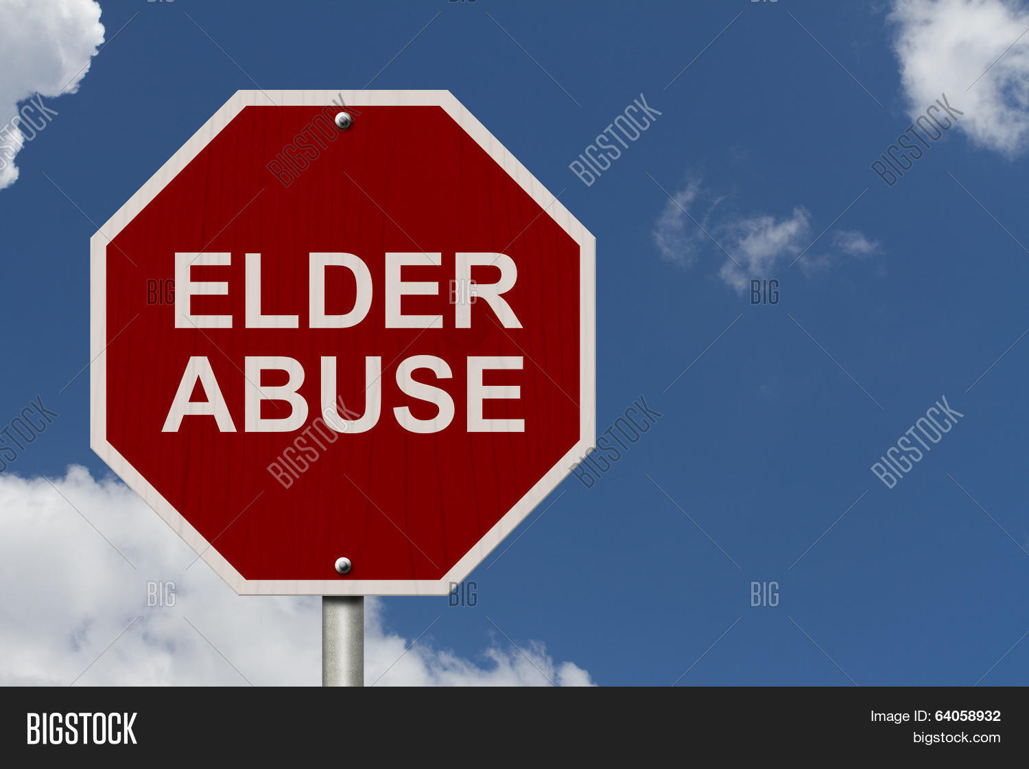 Stop Elder Abuse Sign Image & Photo (Free Trial) | Bigstock