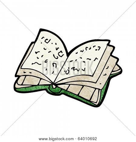 Cartoon Open Book Vector & Photo (Free Trial) | Bigstock