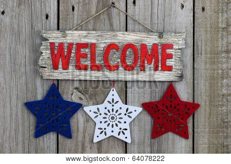 Red Welcome Sign Red, Image & Photo (Free Trial) | Bigstock
