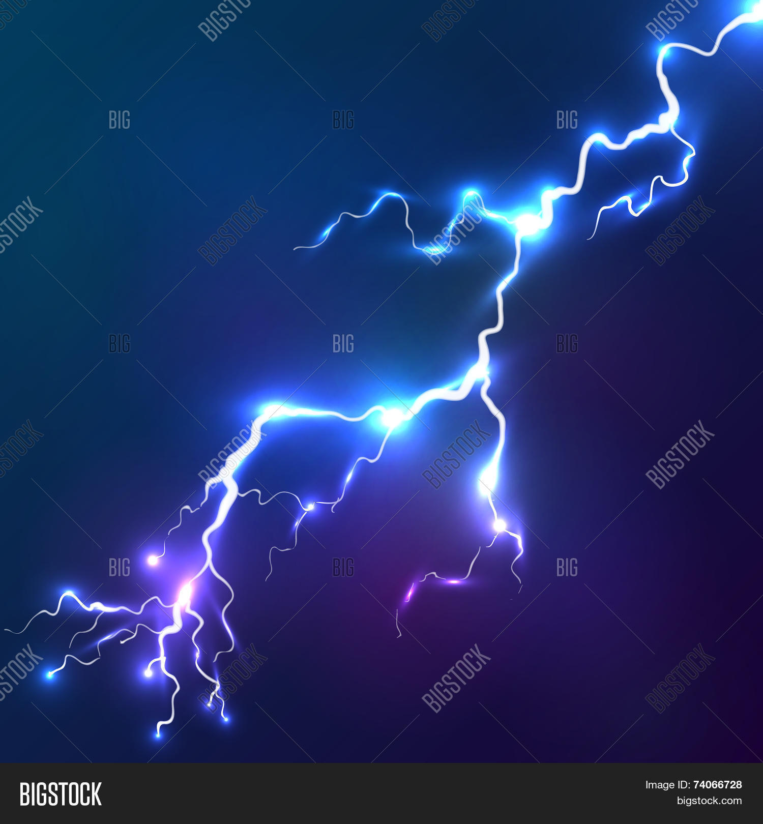 Blue Shining Vector Vector & Photo (Free Trial) | Bigstock