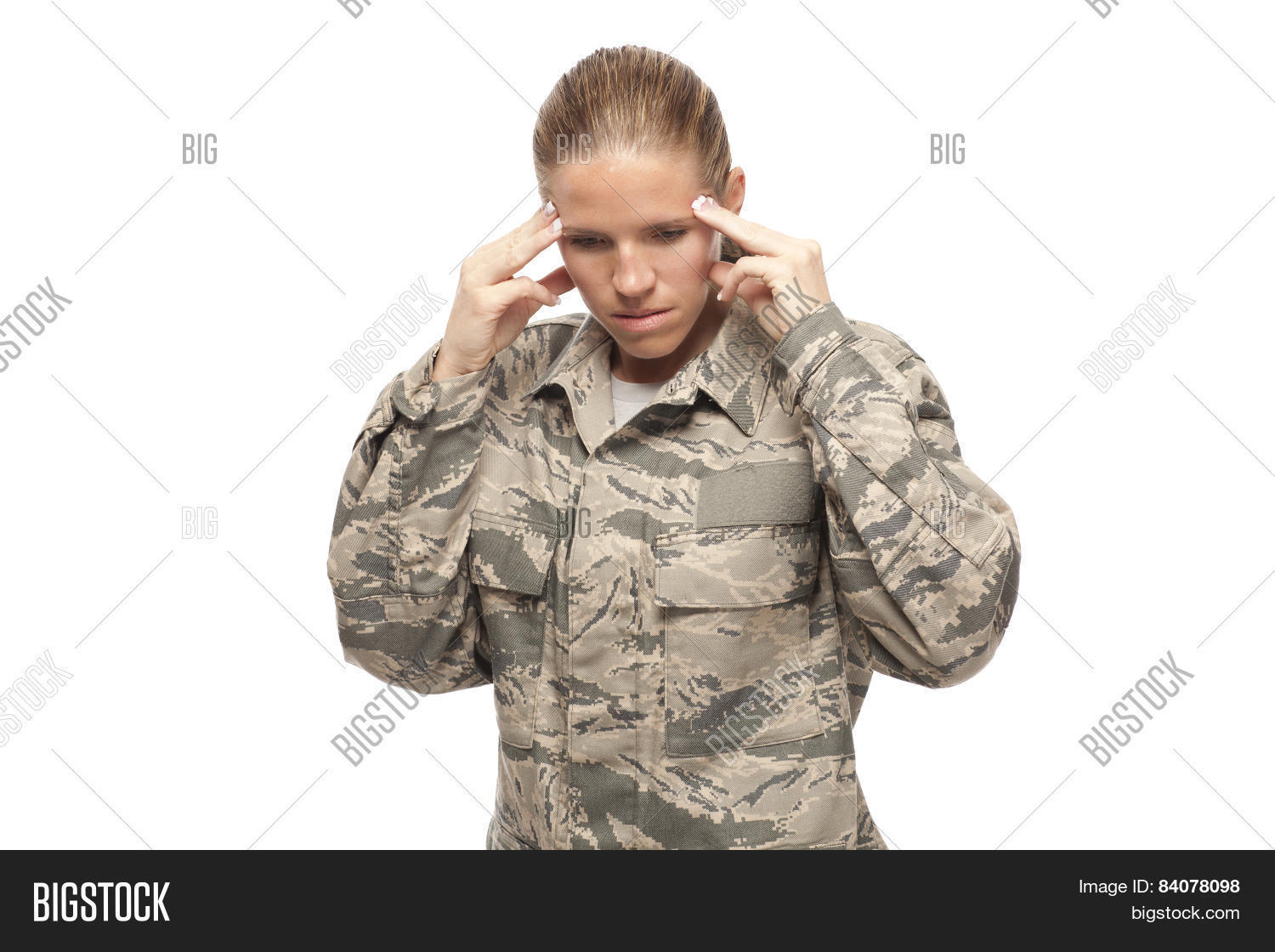 Sad Stressed Female Image & Photo (Free Trial) | Bigstock