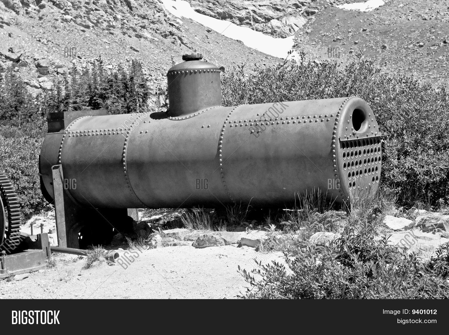 Old Mine Boiler Image & Photo (Free Trial) | Bigstock