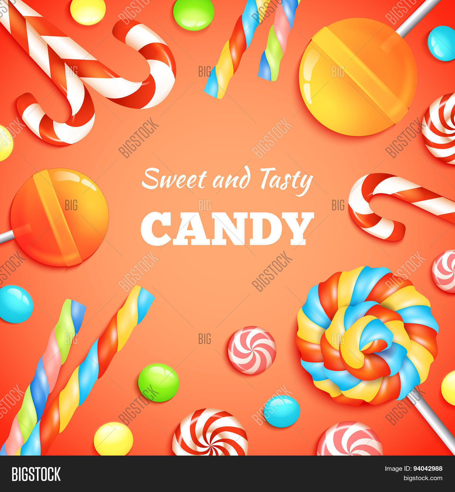 Sweets Candies Vector & Photo (Free Trial) | Bigstock