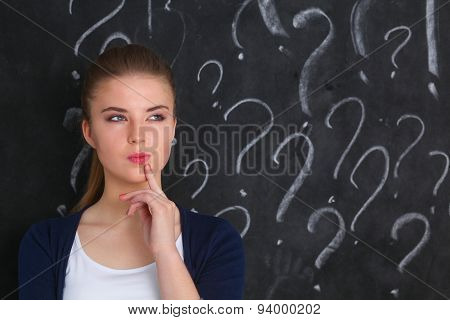 Young Girl Question Image & Photo (Free Trial) | Bigstock