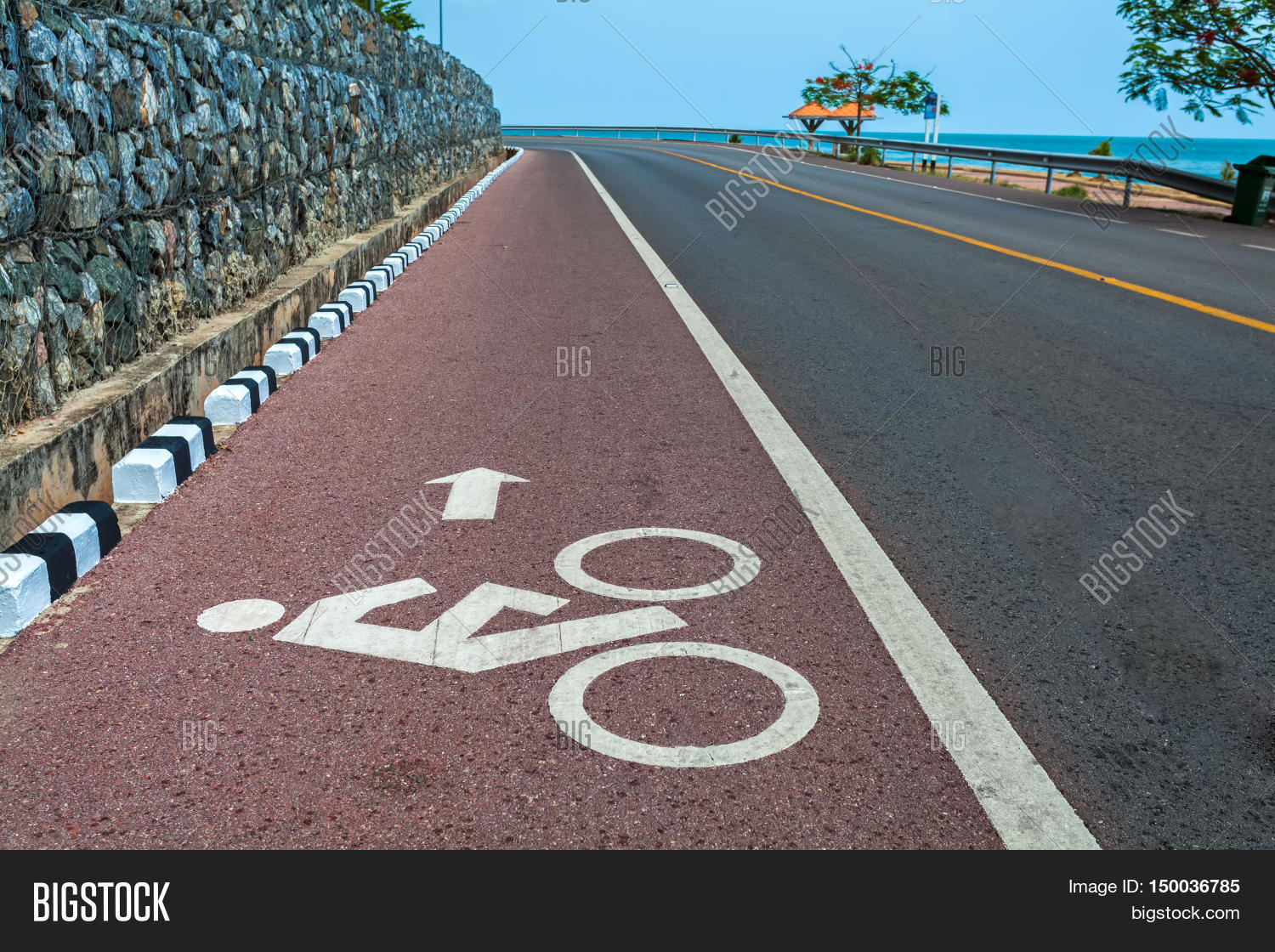 Beautiful Bicycle Road Image & Photo (Free Trial) | Bigstock