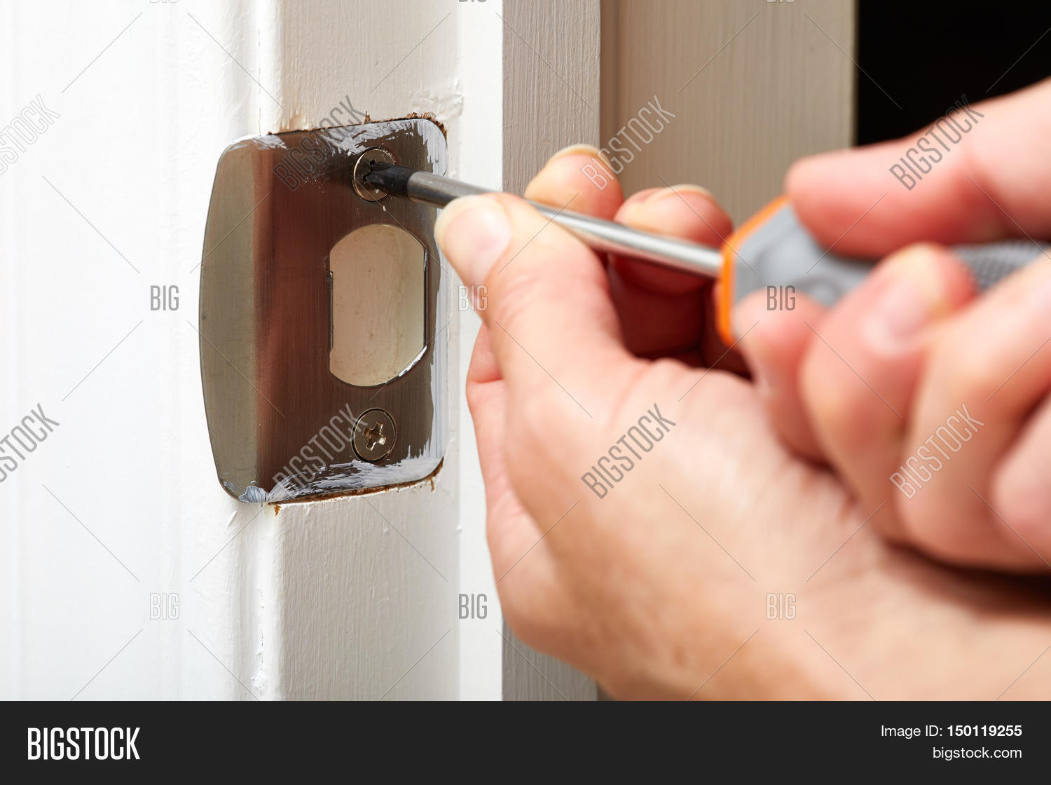 Door Strike Plate Image & Photo (Free Trial) | Bigstock