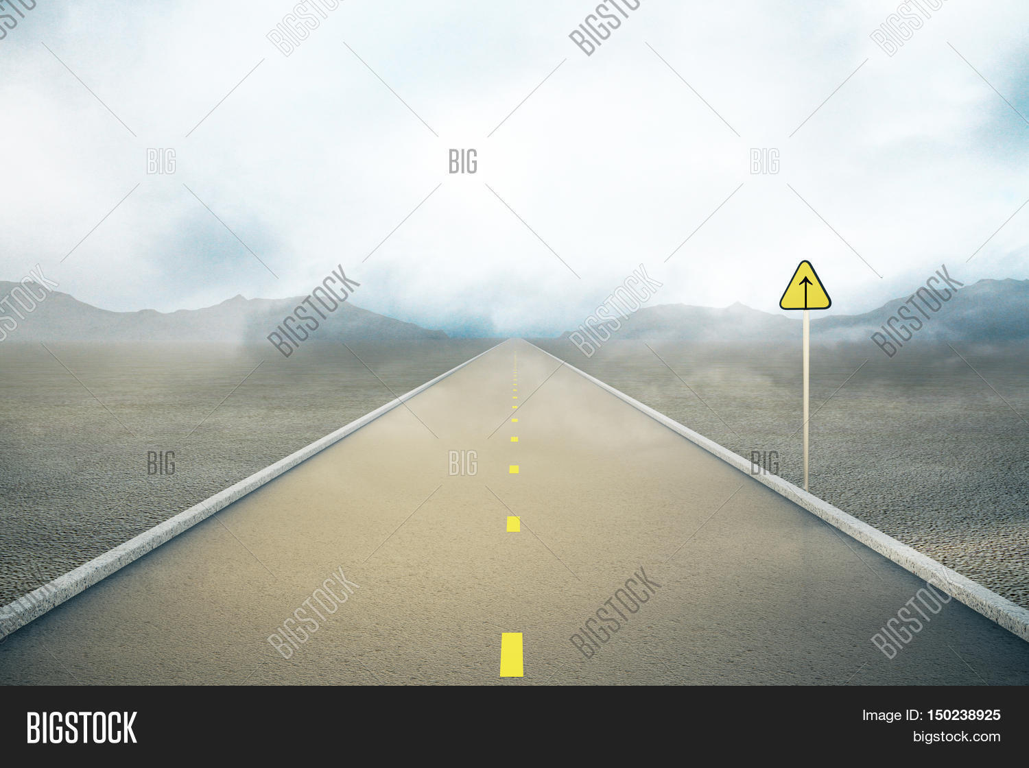 Road Forward Sign On Image & Photo (Free Trial) | Bigstock